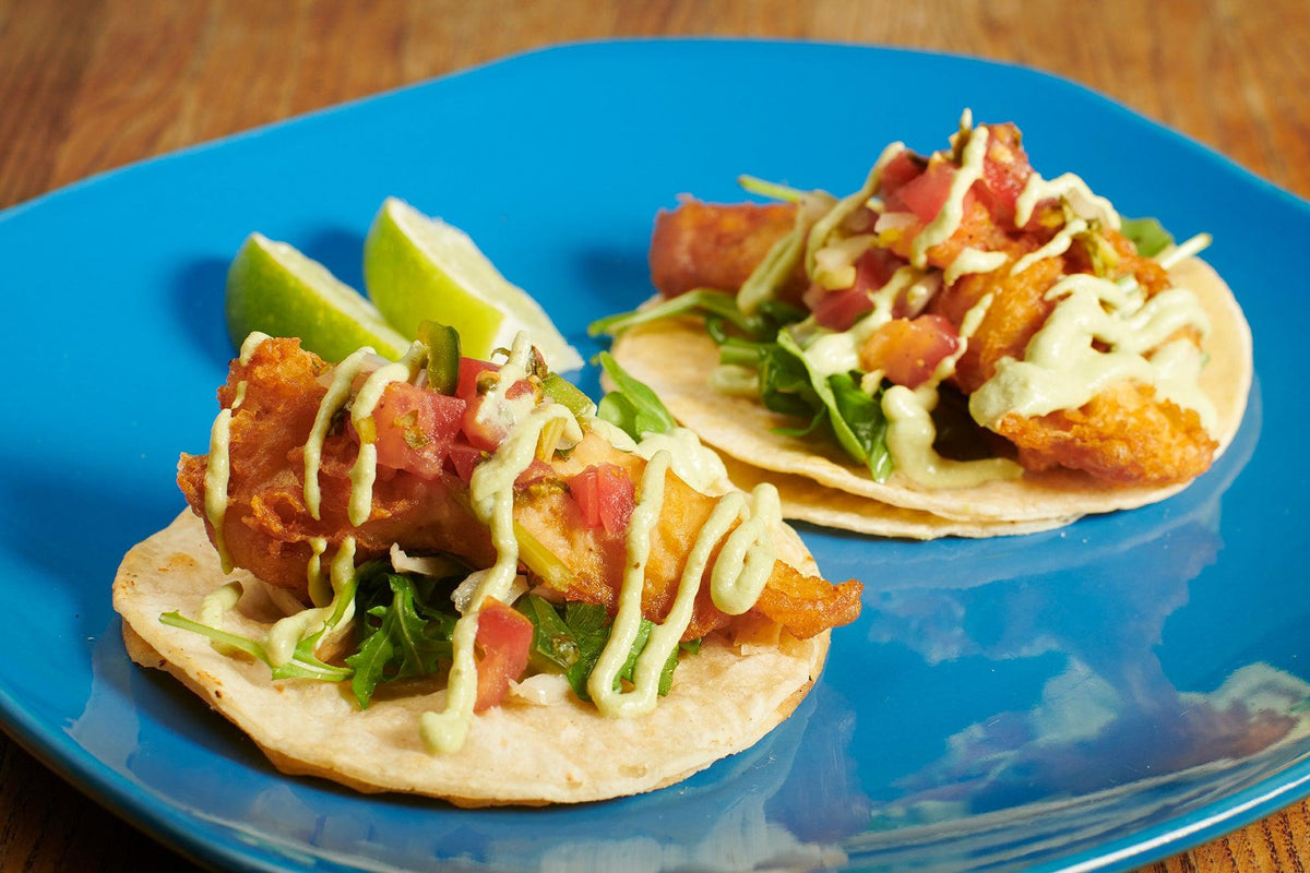 CRISPY FISH TACOS – Cocina Chente