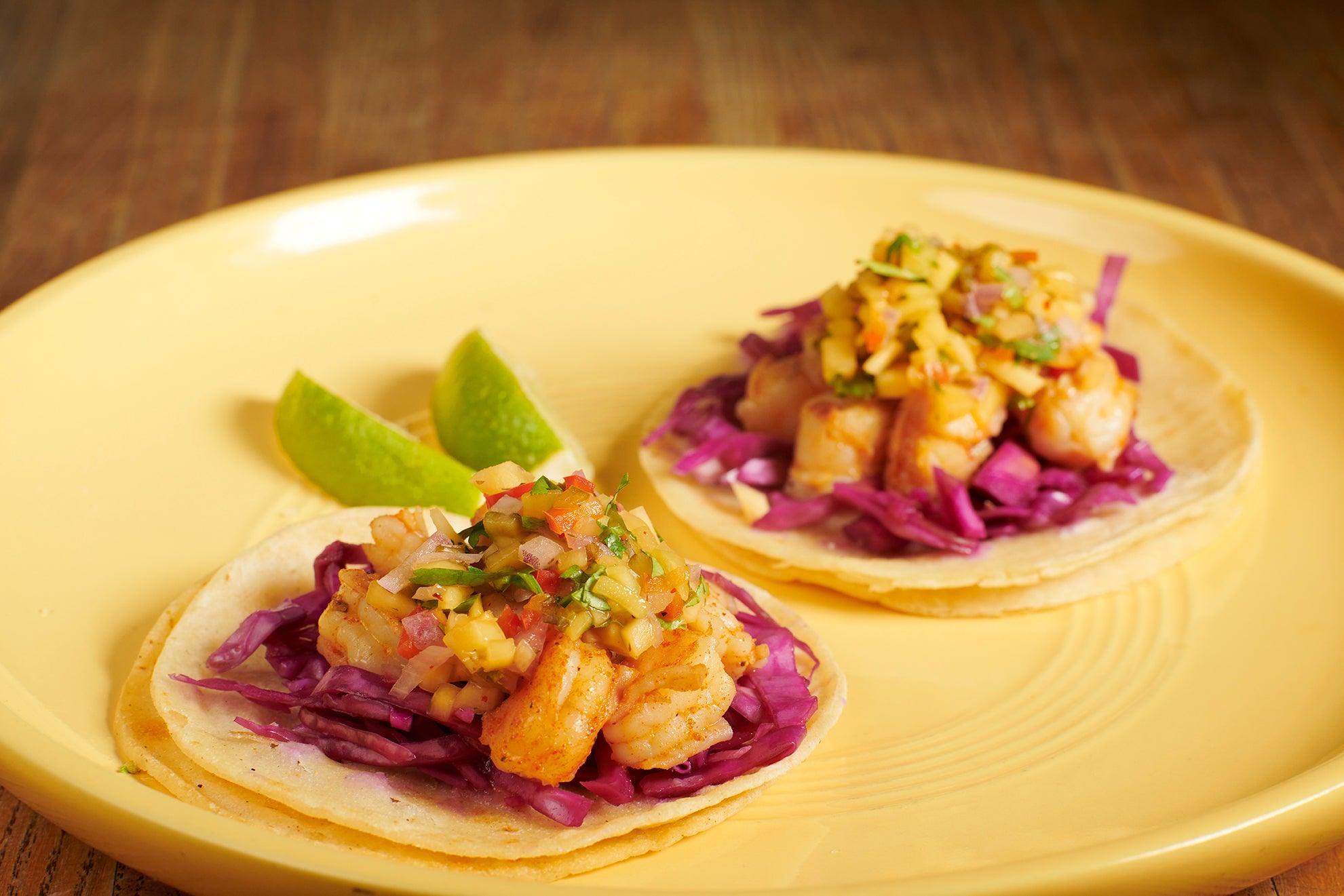 SHRIMP TACOS – Cocina Chente